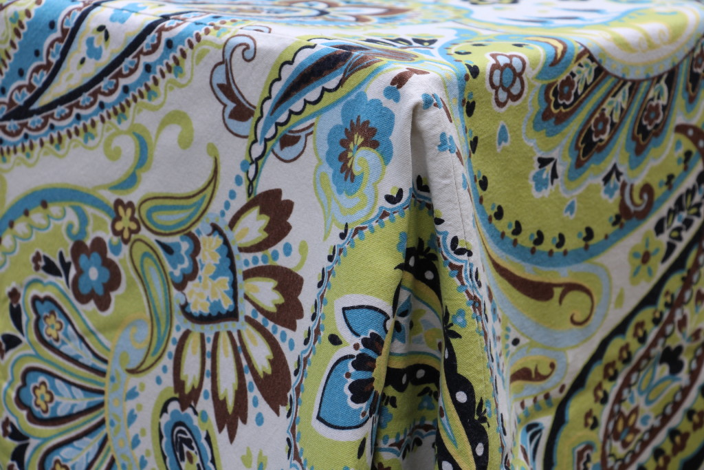 Summer Paisley | Table Manners Linen Rentals