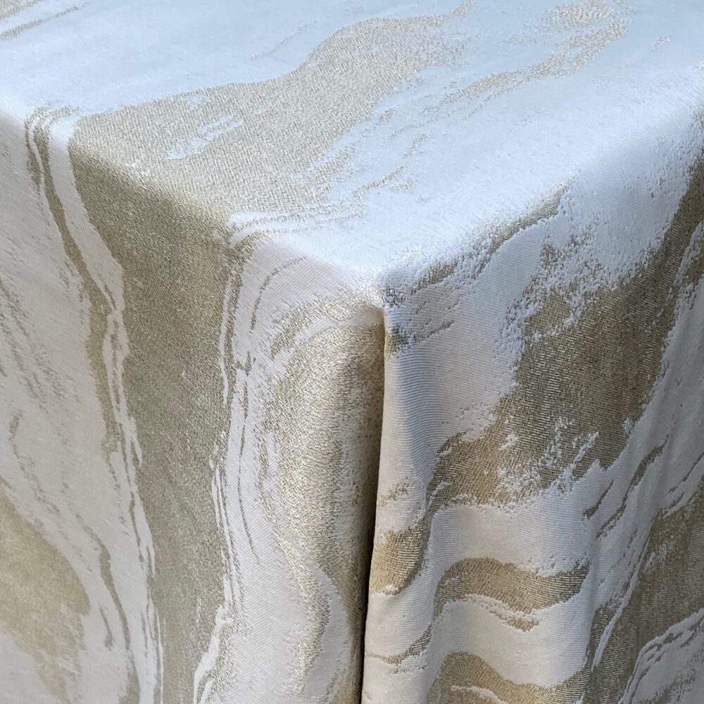 Pressed Champagne Velvet - Table Manners